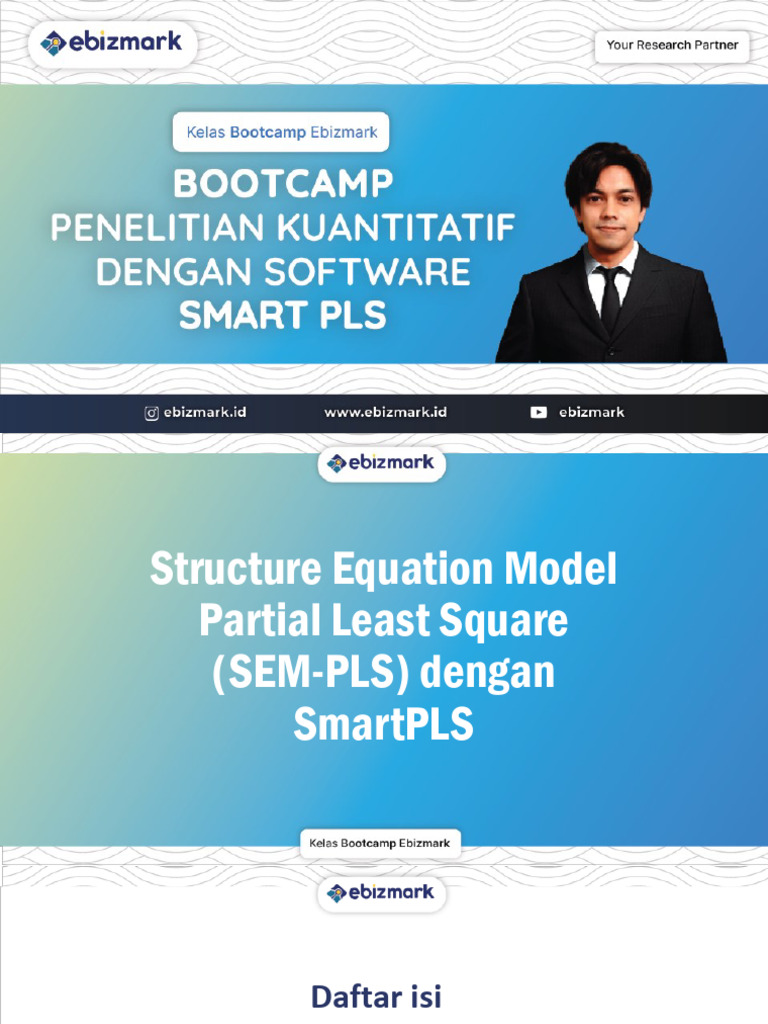 Panduan PLS-SEM dengan SmartPLS | PDF | Komputer