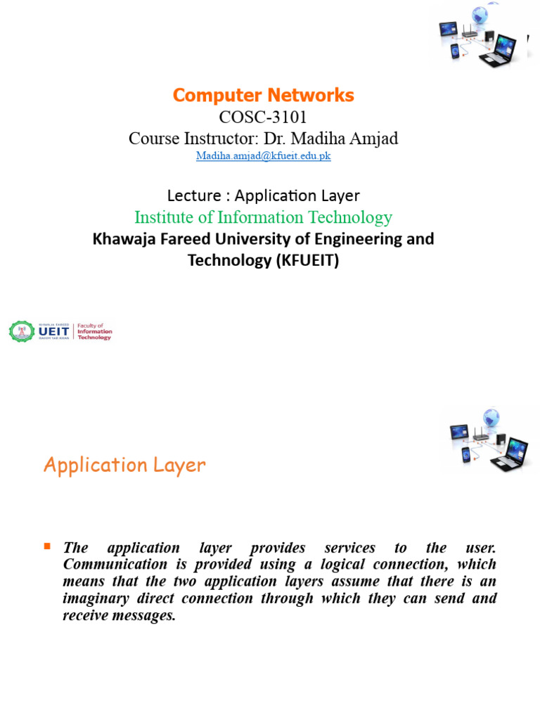 Application Layer | Download Free PDF | Domain Name System | World Wide Web