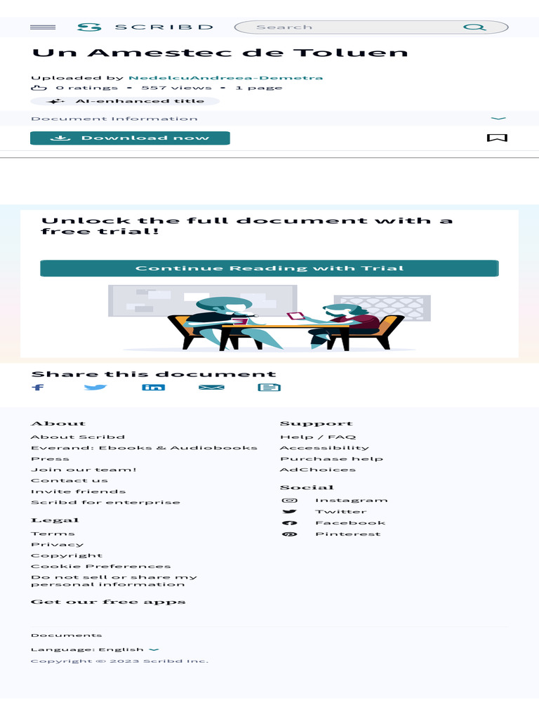 Screenshot 2023-11-03 at 12.58.41 | PDF | Scribd | Online Services