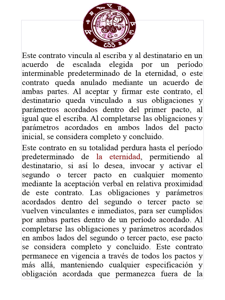 Contrato Infernal D&D | PDF