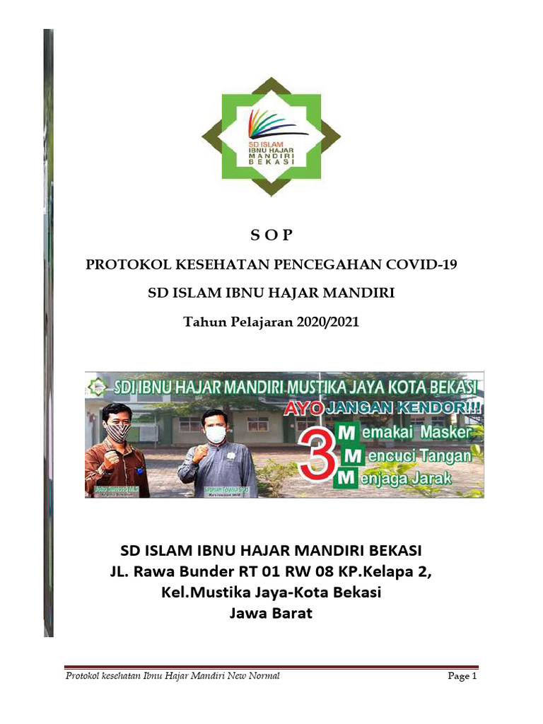 Sop Protokol Kesehatan Ihm PDF | PDF