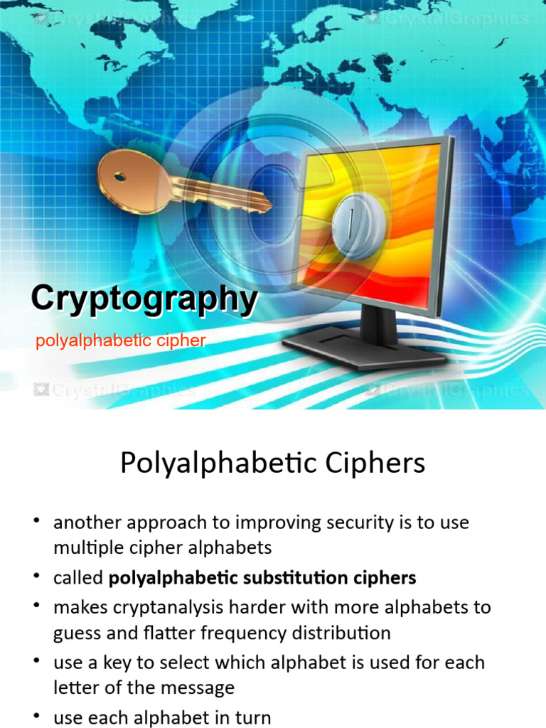 Lec 5 Cryptography | PDF | Cipher | Espionage Techniques