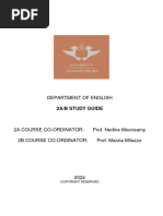 ENG 110 Study Guide Updated 5 February 2025 | PDF | Lecture | Human ...