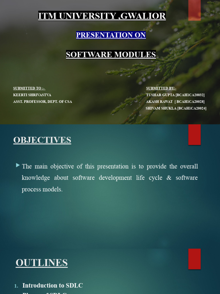 SE Presentation Tushar | PDF | Software Development Process | Product Development