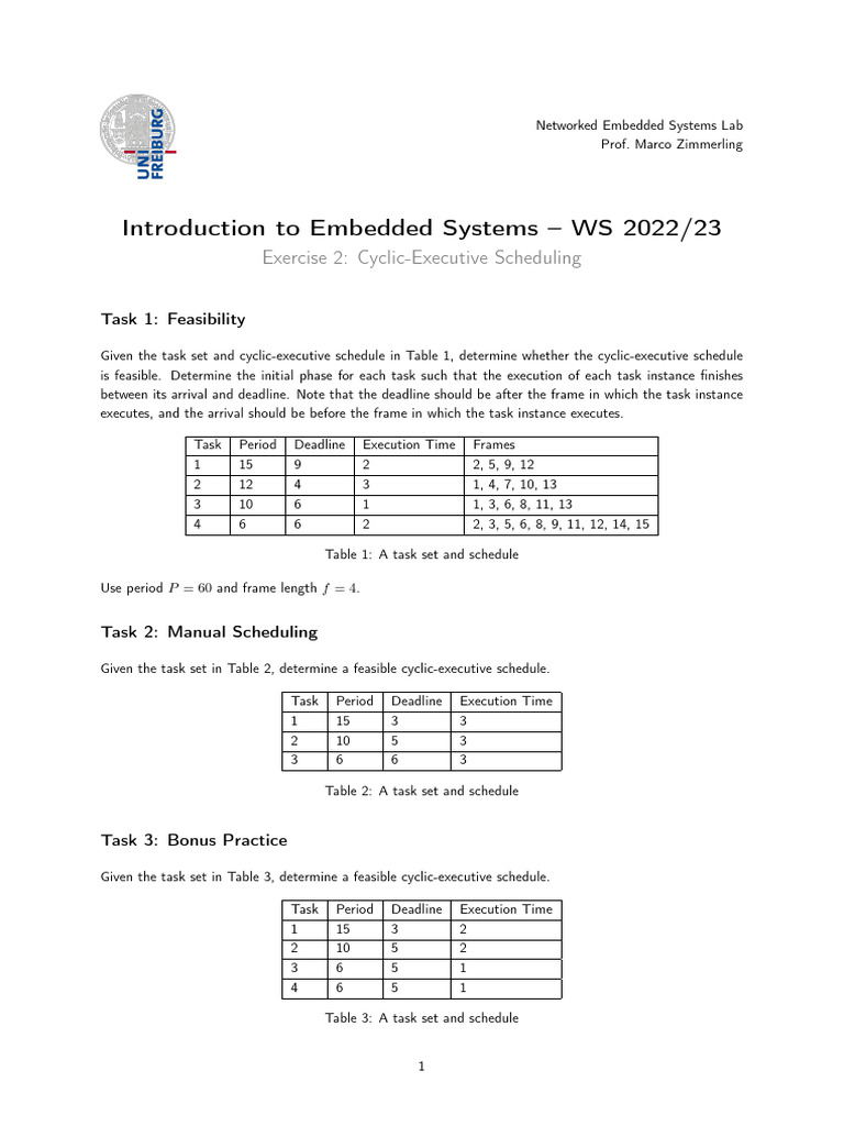 Exercise2-Introduction For Embedded System | PDF