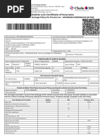 Chola Claim Form New | PDF | Vehicles | Transport