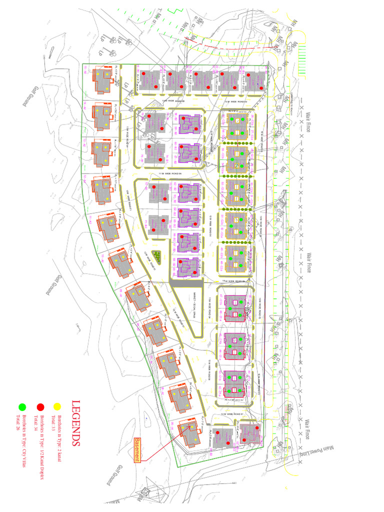 Cluster X - Borehole Location Plan | PDF