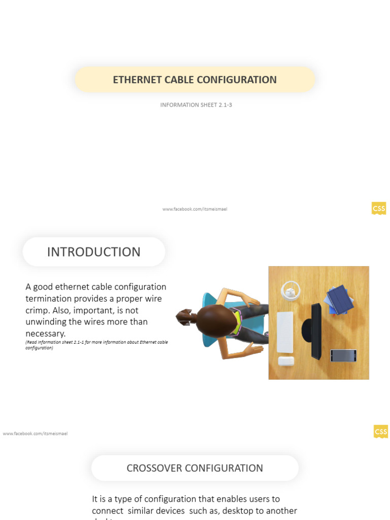 2.1 3 Ethernet Cable Configuration | PDF | Computer Engineering ...