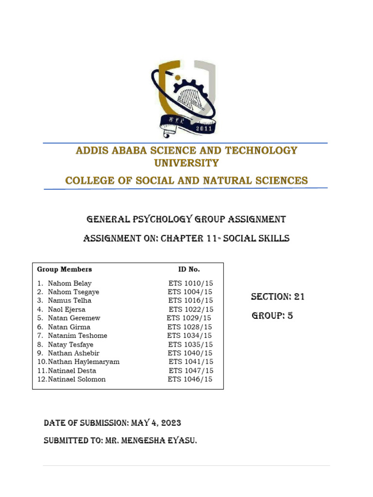 Social Skills and Cultural Diversity Guide | PDF