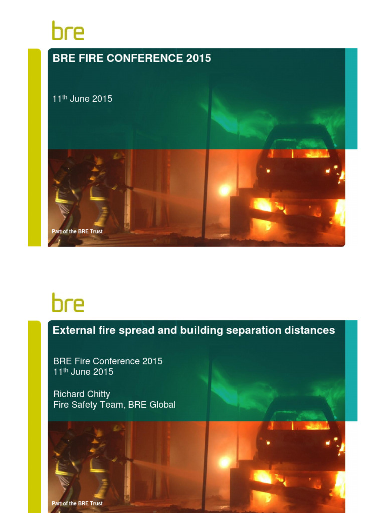 Fire Spread & Building Separation 2015 | PDF | Fires | Thermal Conductivity
