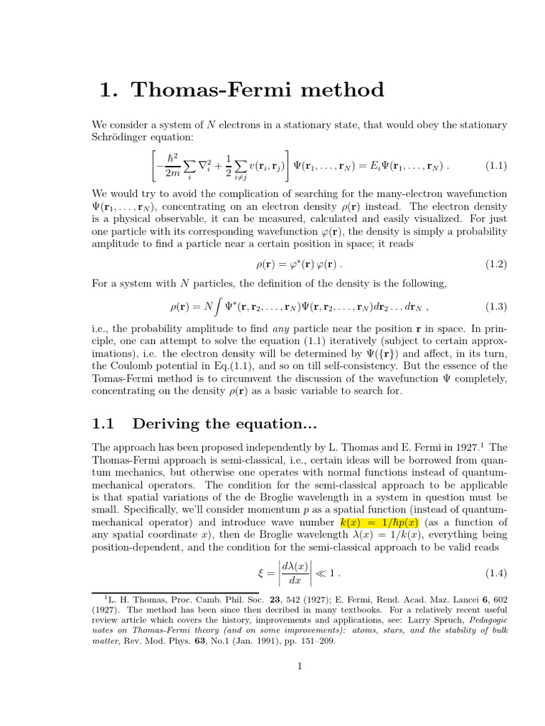 DFT 1 | PDF | Density Functional Theory | Wave Function