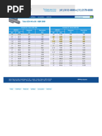 Tabela de Tubos SCH 40 e 80 NBR 5590 | PDF