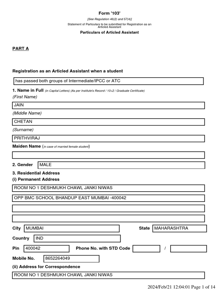 Form 103 New Scheme | PDF | Working Time | Business