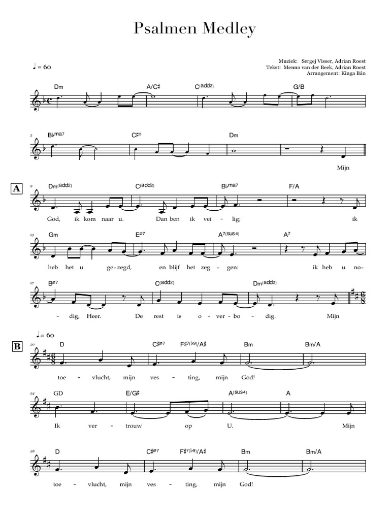 01 Psalmen-Medley | PDF