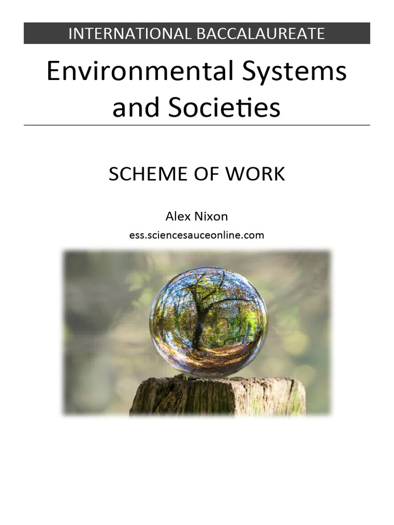 IB Environmental Systems Scheme of Work | PDF | Ecosystem | Sustainability