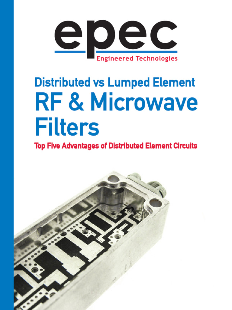 RF & Microwave Filters | PDF | Electrical Network | Capacitor