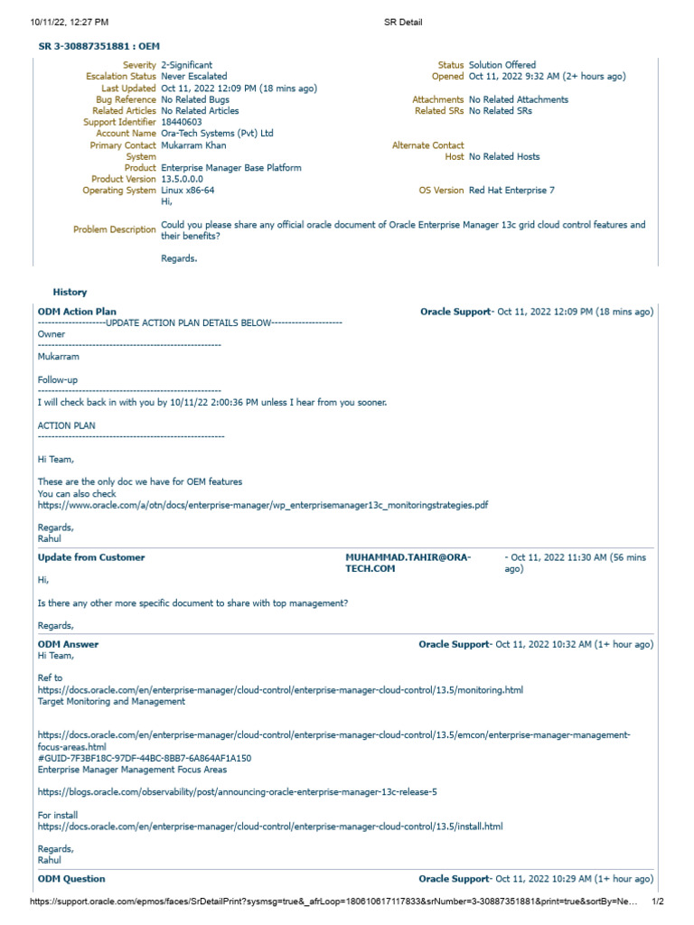 OEM Features | PDF | Computer Engineering | Information Technology