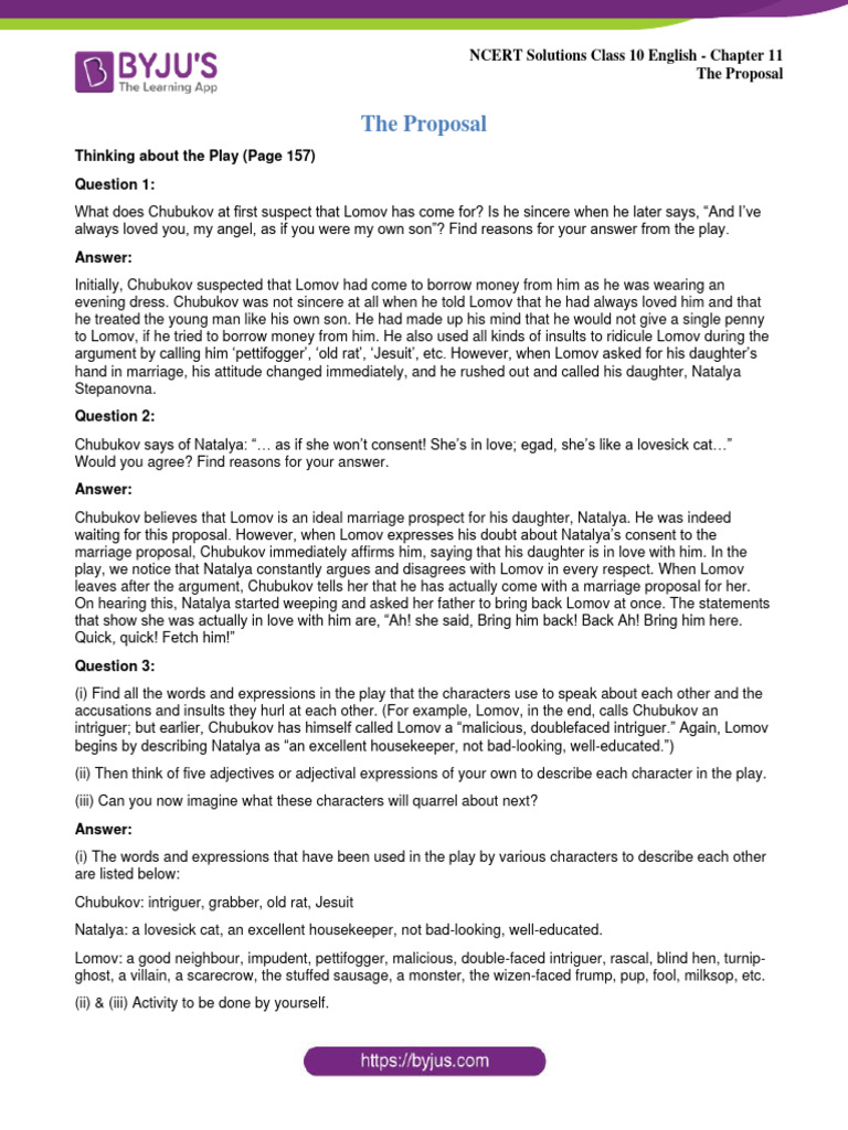 NCERT Solutions For Class 10 English First Flight Chapter 11 The ...