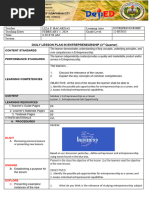 CAPS Lesson Plan EMS Grade 7 | PDF | Entrepreneurship | Learning