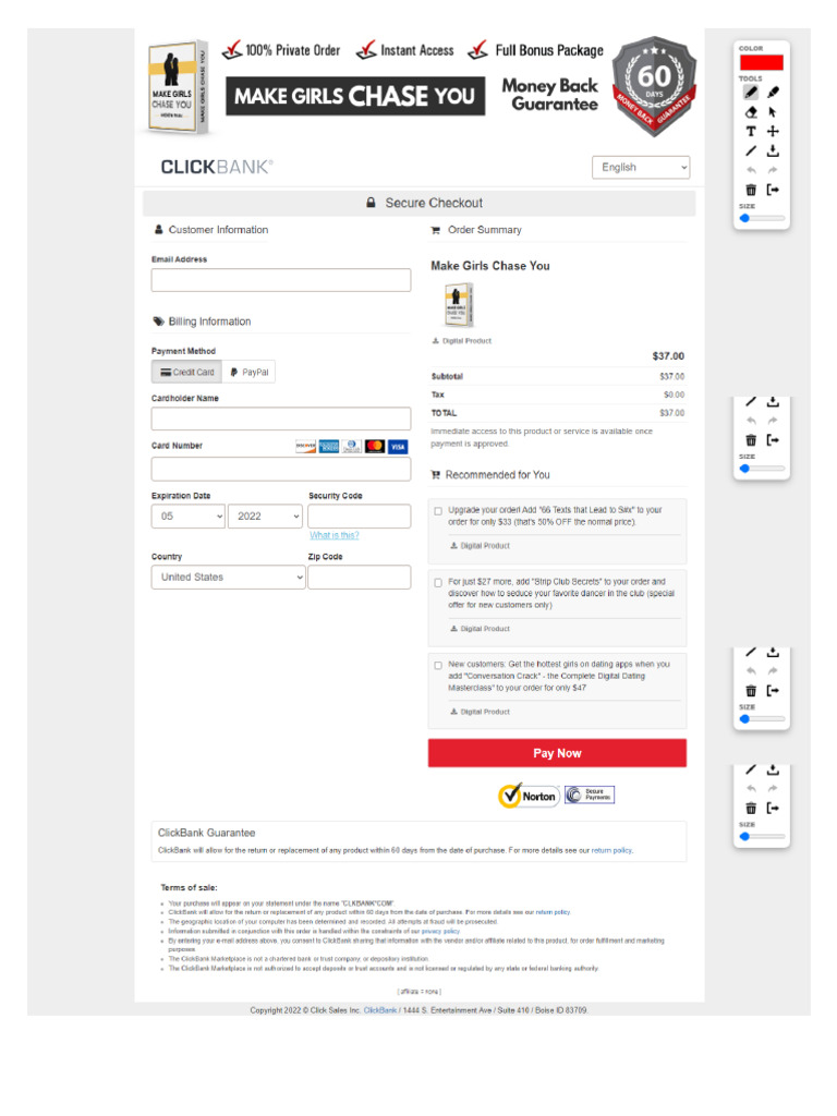 Turn On Off All Time Checkout | PDF