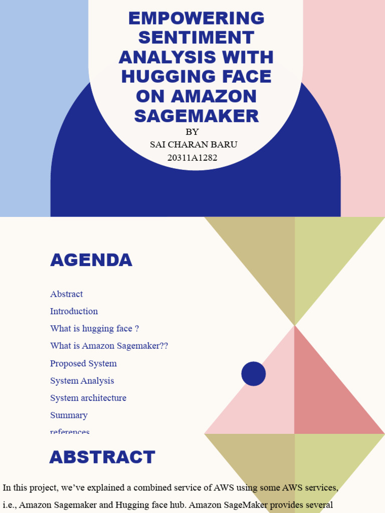 Hugging Face Sentiment Analysis on SageMaker | PDF | Machine Learning ...