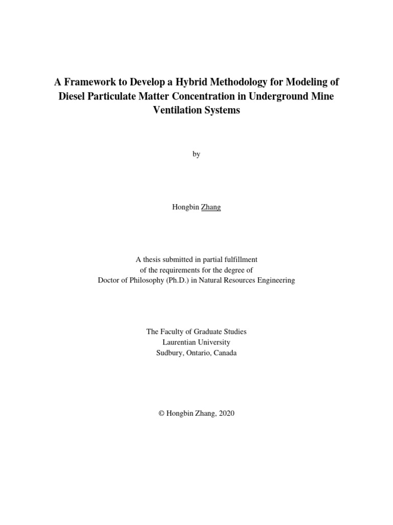 PHD Thesis - Final Version | PDF | Computational Fluid Dynamics | Thesis