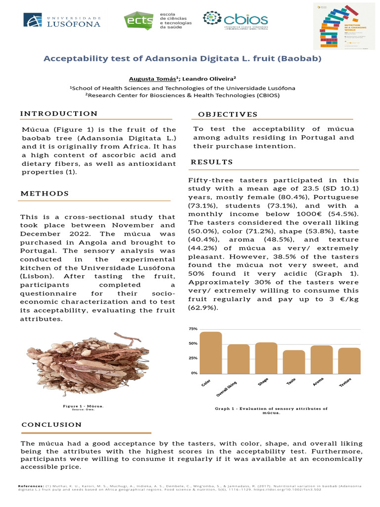 Poster Múcua - EN | PDF | Determinants Of Health | Nutrition