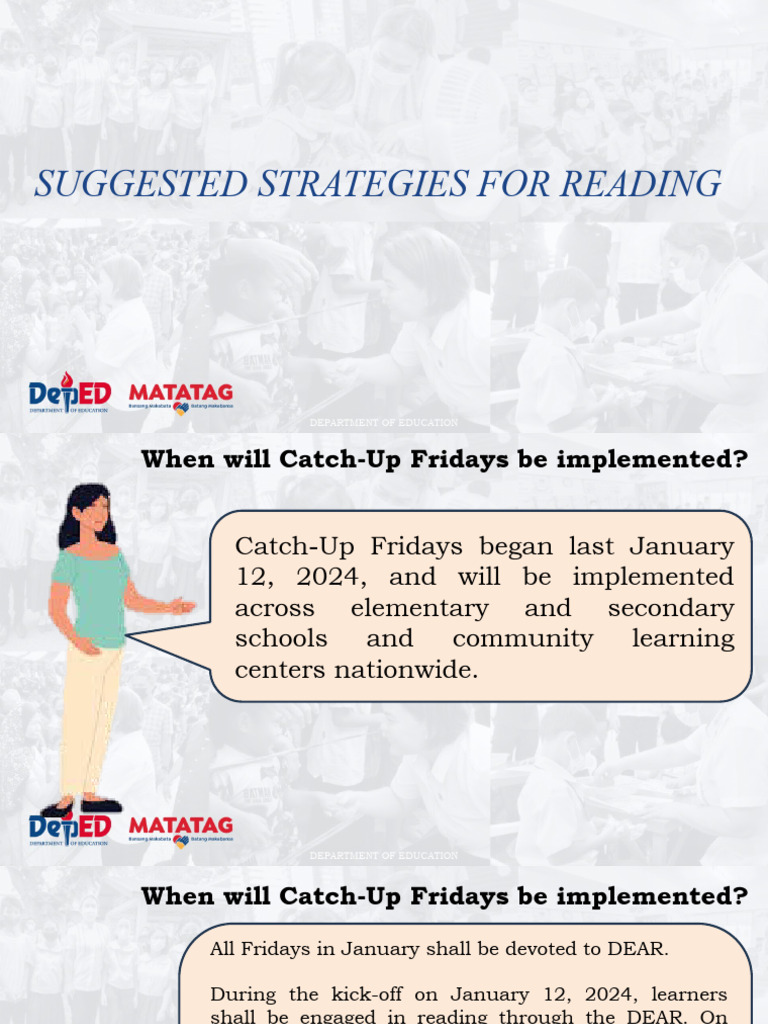 Catch Up Fridays - Orientation Presentation | PDF | Curriculum | Learning