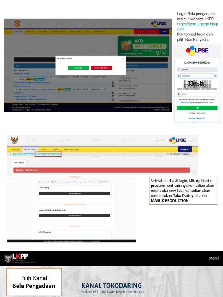 Panduan Registrasi Mbizmarket | PDF