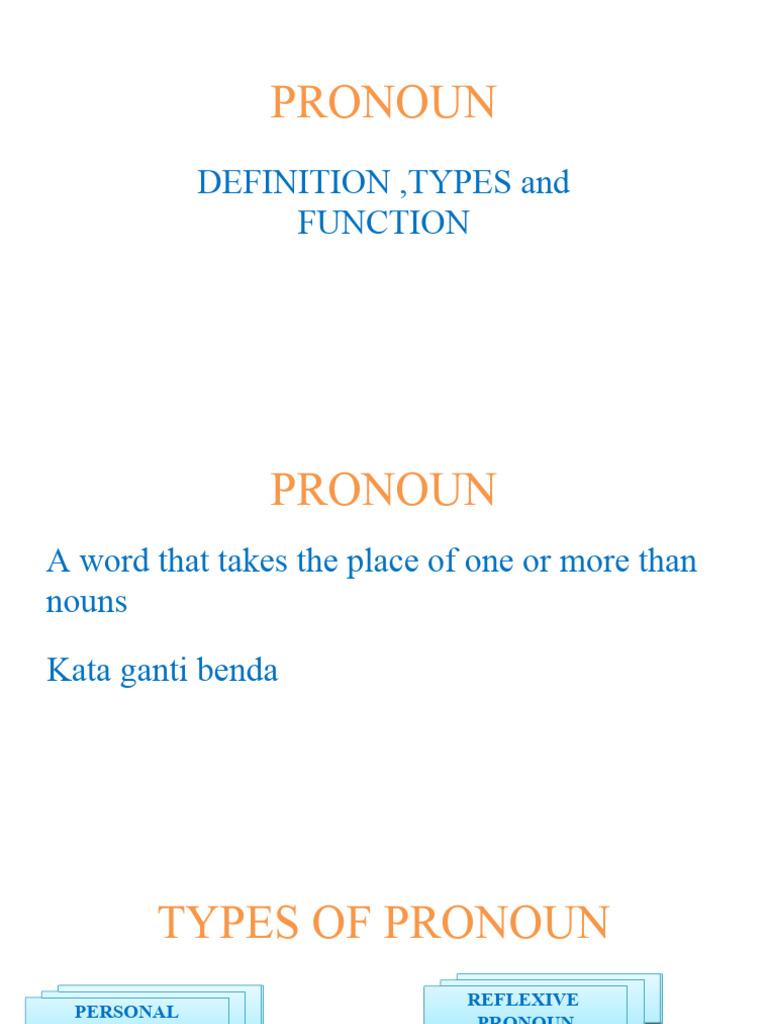 Pronoun | PDF | Pronoun | Grammatical Number