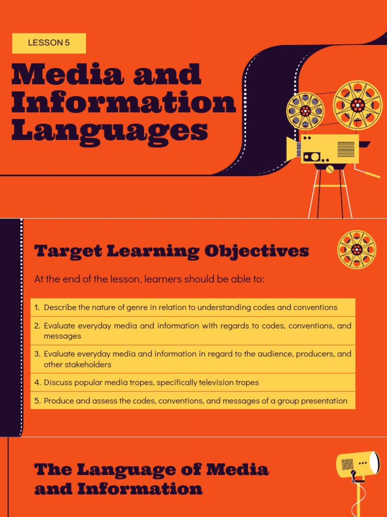 Media and Information Literacy | PDF | Cinematography | Camera