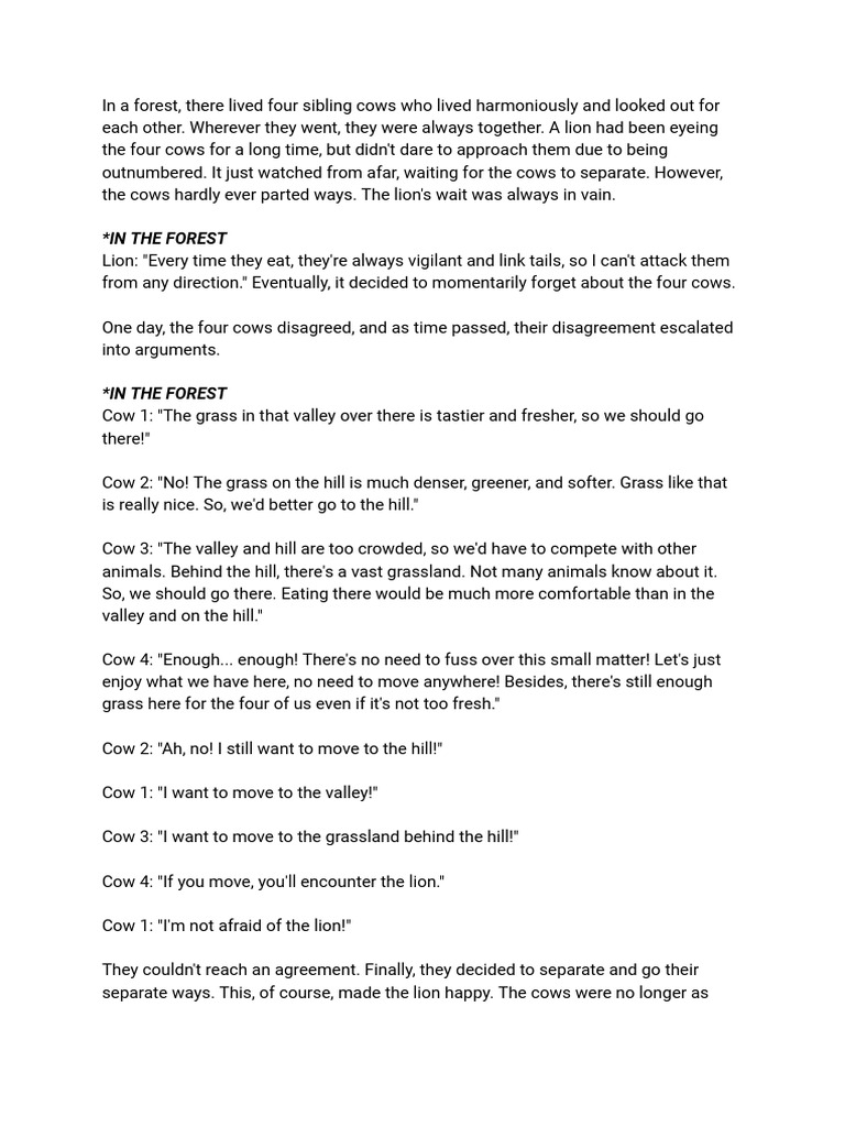 Dialog Fabel | PDF