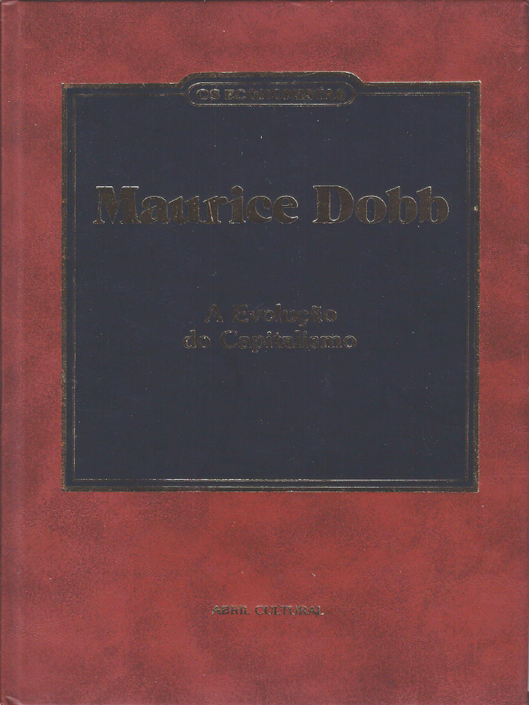 A Evolucao Do Capitalismo - Maurice Dobb | PDF