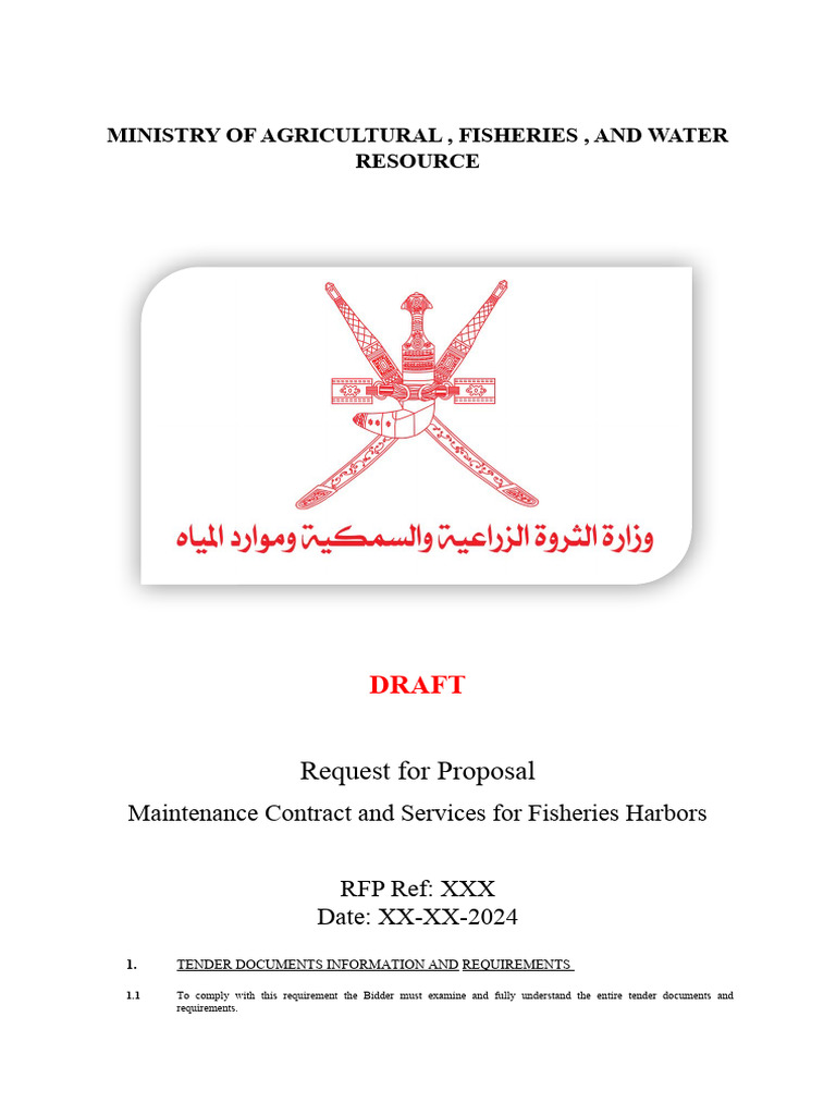 RFP CCTV Maintenance 2024 v2 | PDF | Employment | Closed Circuit Television