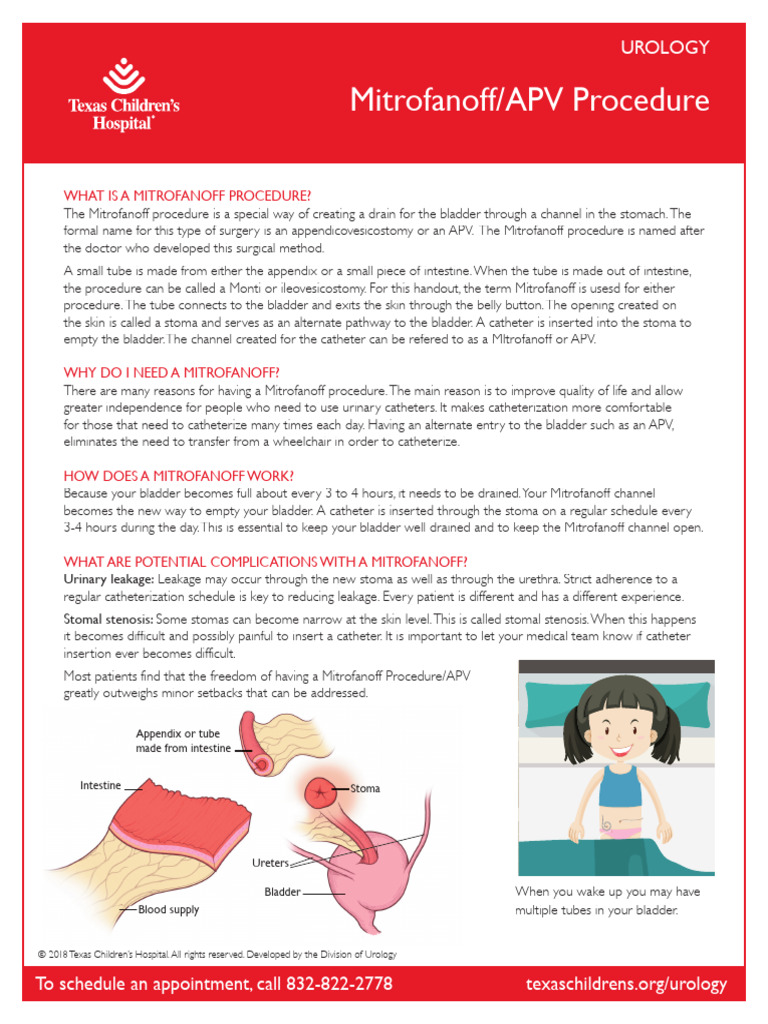 Mitrofanoff English Spanish | PDF | Medical Procedures | Urology