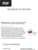 Banking of Roads Derivation | PDF