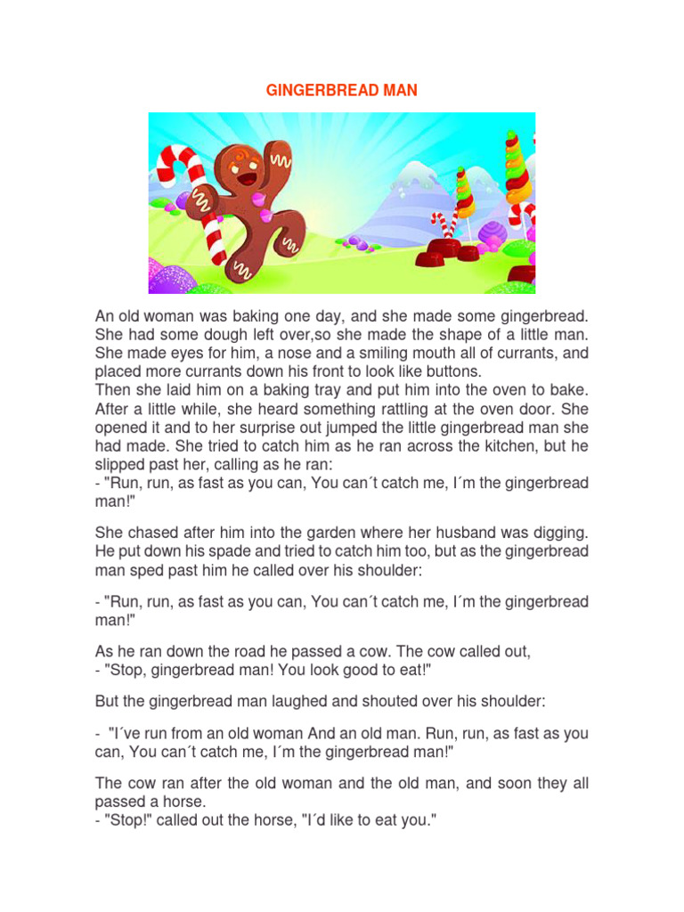 Gingerbread Man | PDF