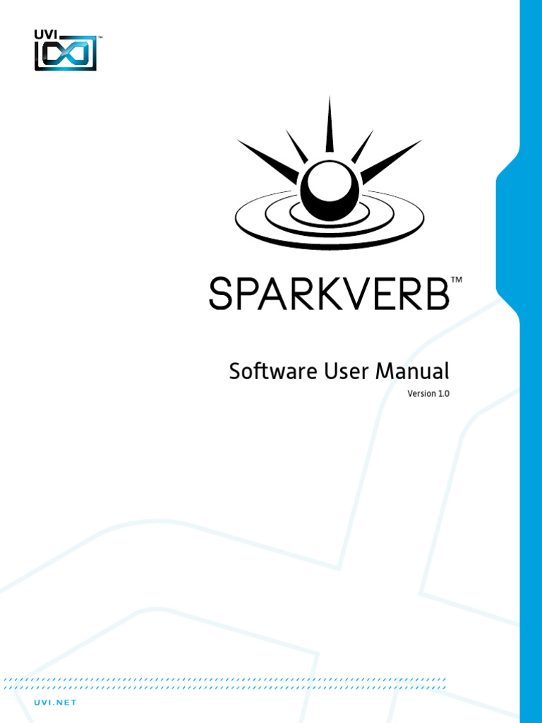 SparkVerb User Manual | PDF | Menu (Computing) | Computing