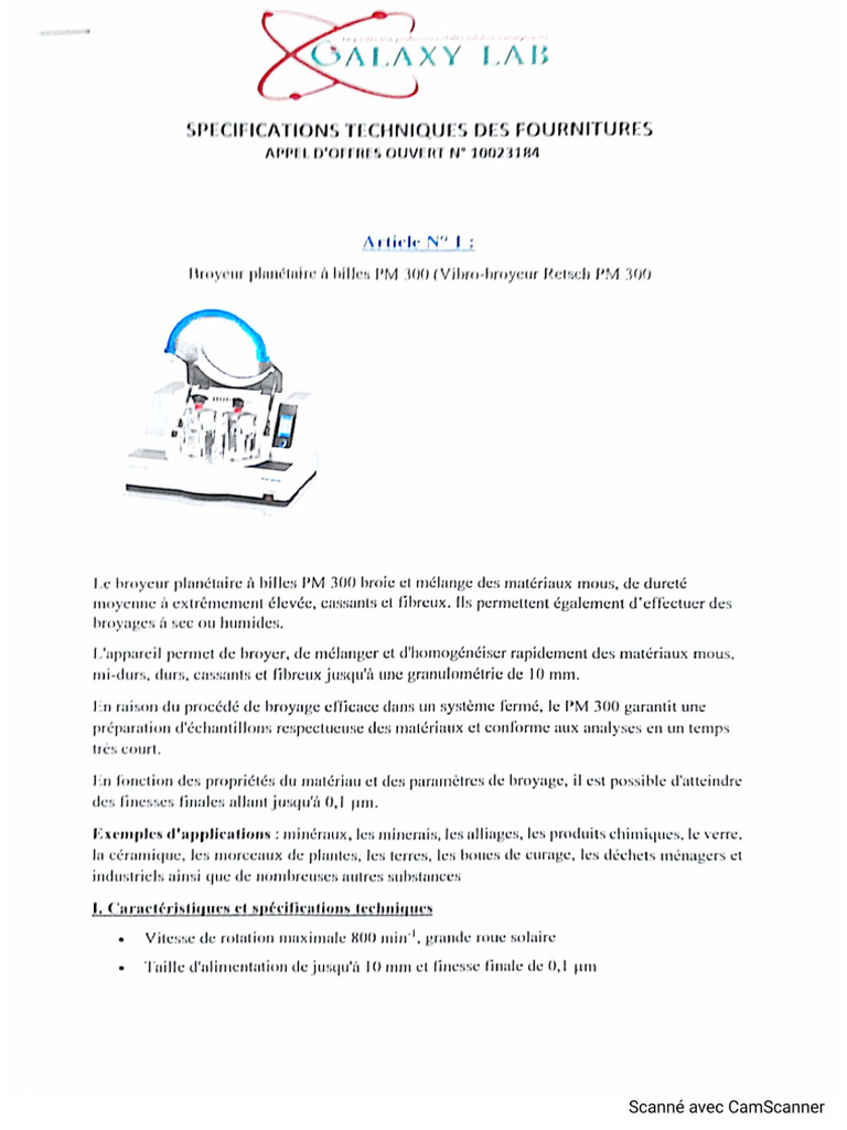 Specifications Et Fiches Technique Ao10023184 Um6p | PDF