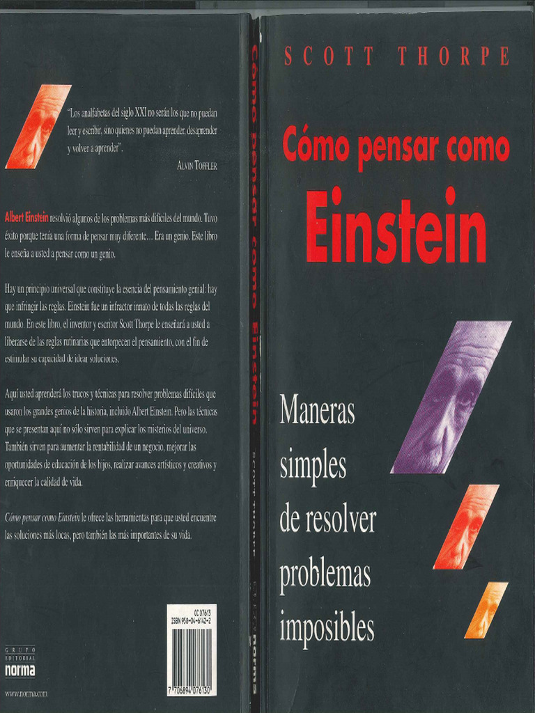 Cómo Pensar Como Einstein | PDF