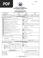 LEAVE-FORM Deped | PDF