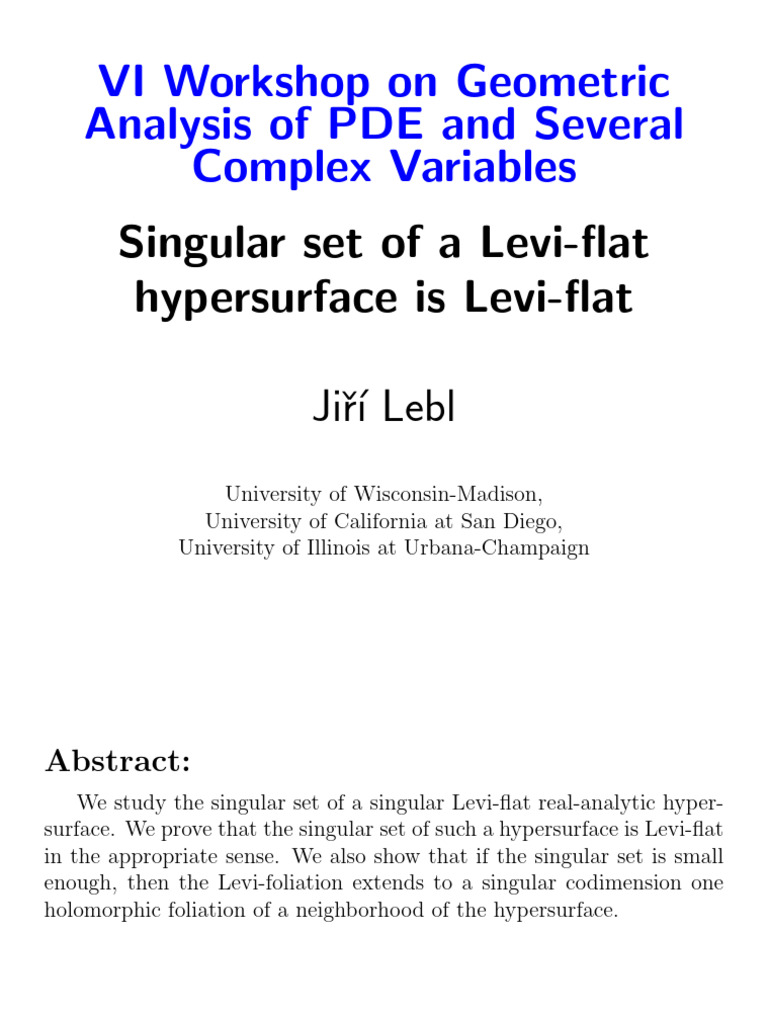 Poster Pieces2 | PDF | Differential Topology | Geometry