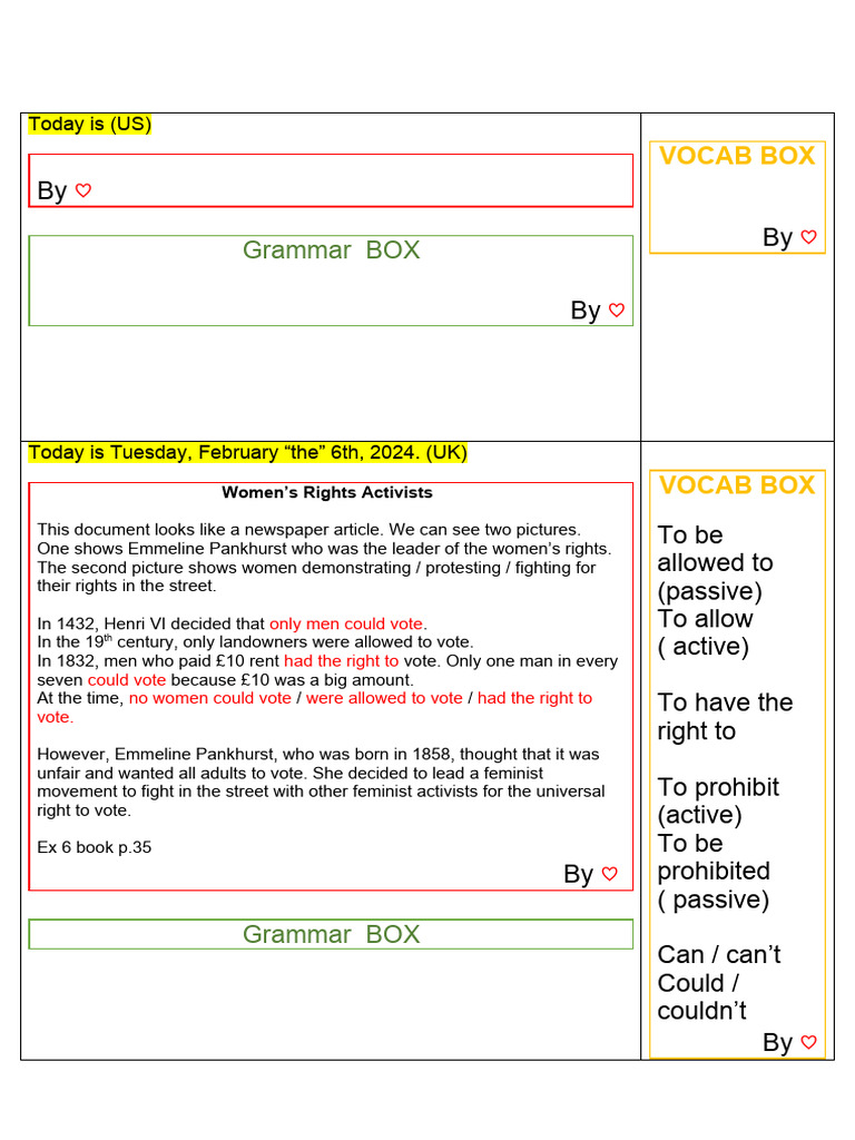 Online Copybook 4e4 WMIB | PDF