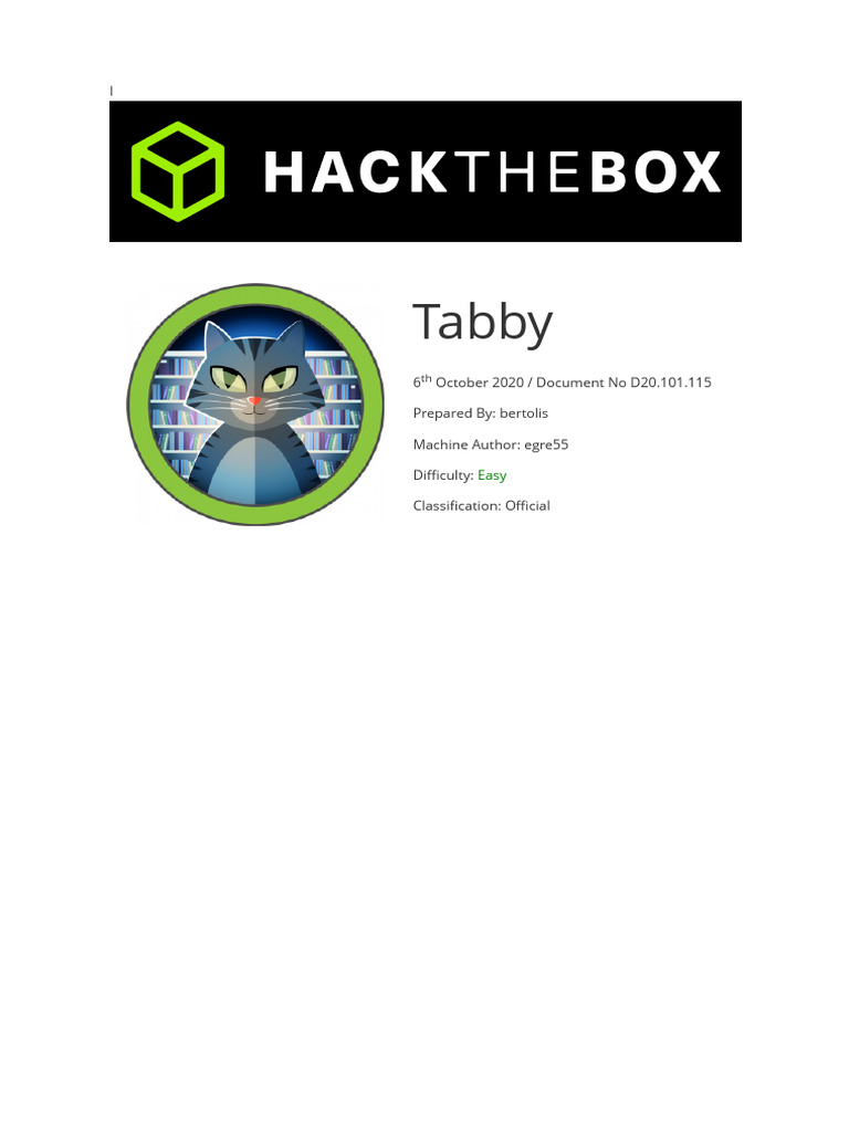 Tabby | PDF | World Wide Web | Internet & Web