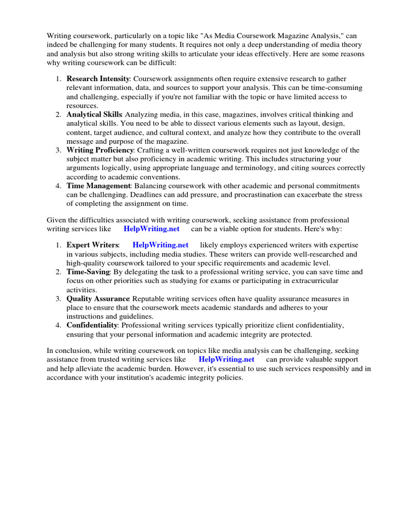 As Media Coursework Magazine Analysis | PDF | Expert | Magazines