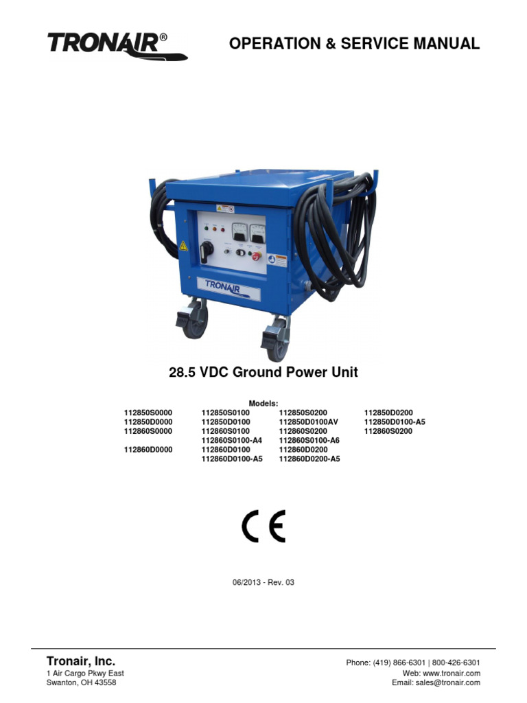 TRONAIR GPU 208-480V Service Manual | PDF | Power Supply | Electrical ...