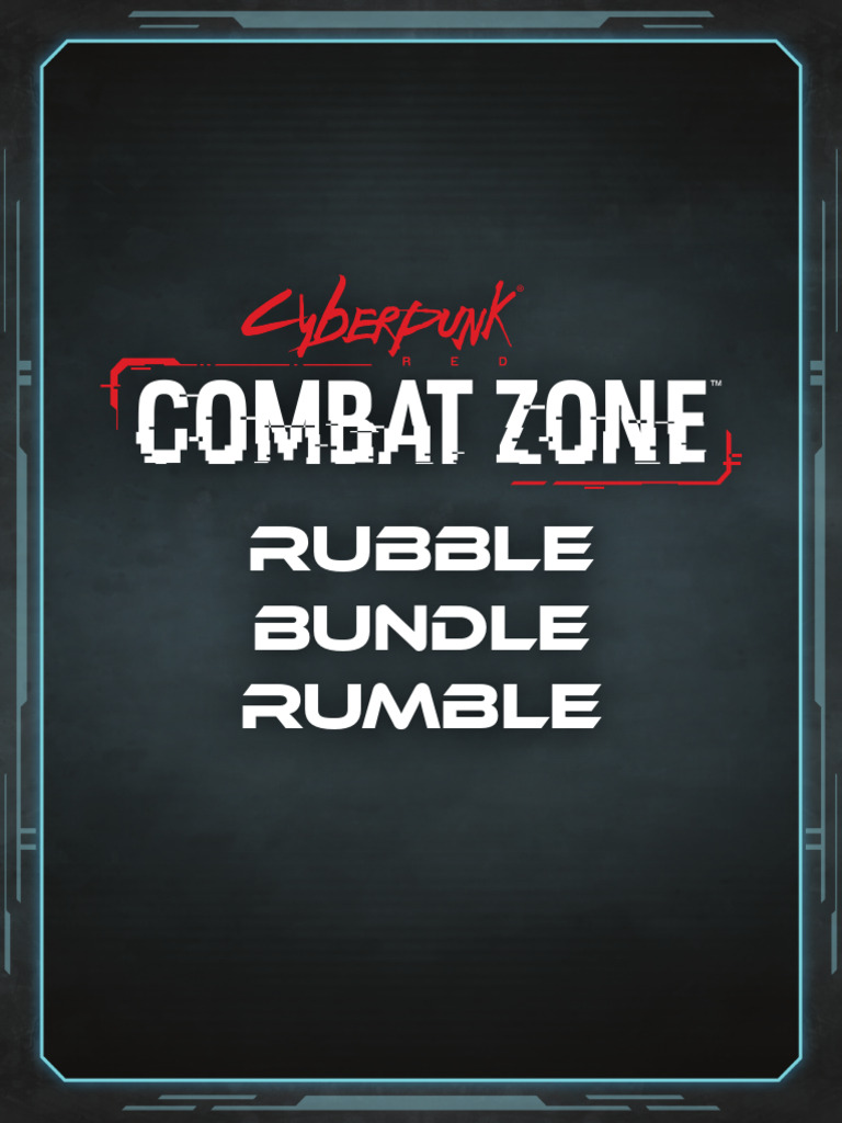 Rubble Bundle Rumble Scenario | PDF