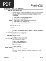 Thermaline Heat Shield PDS | PDF | Corrosion | Stainless Steel
