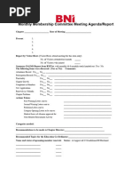 BNI Code of Ethics and Policies BNI | PDF | Fee | Profession