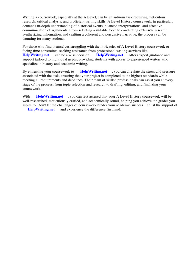 A Level History Coursework Ocr | PDF | Educational Technology | Historian